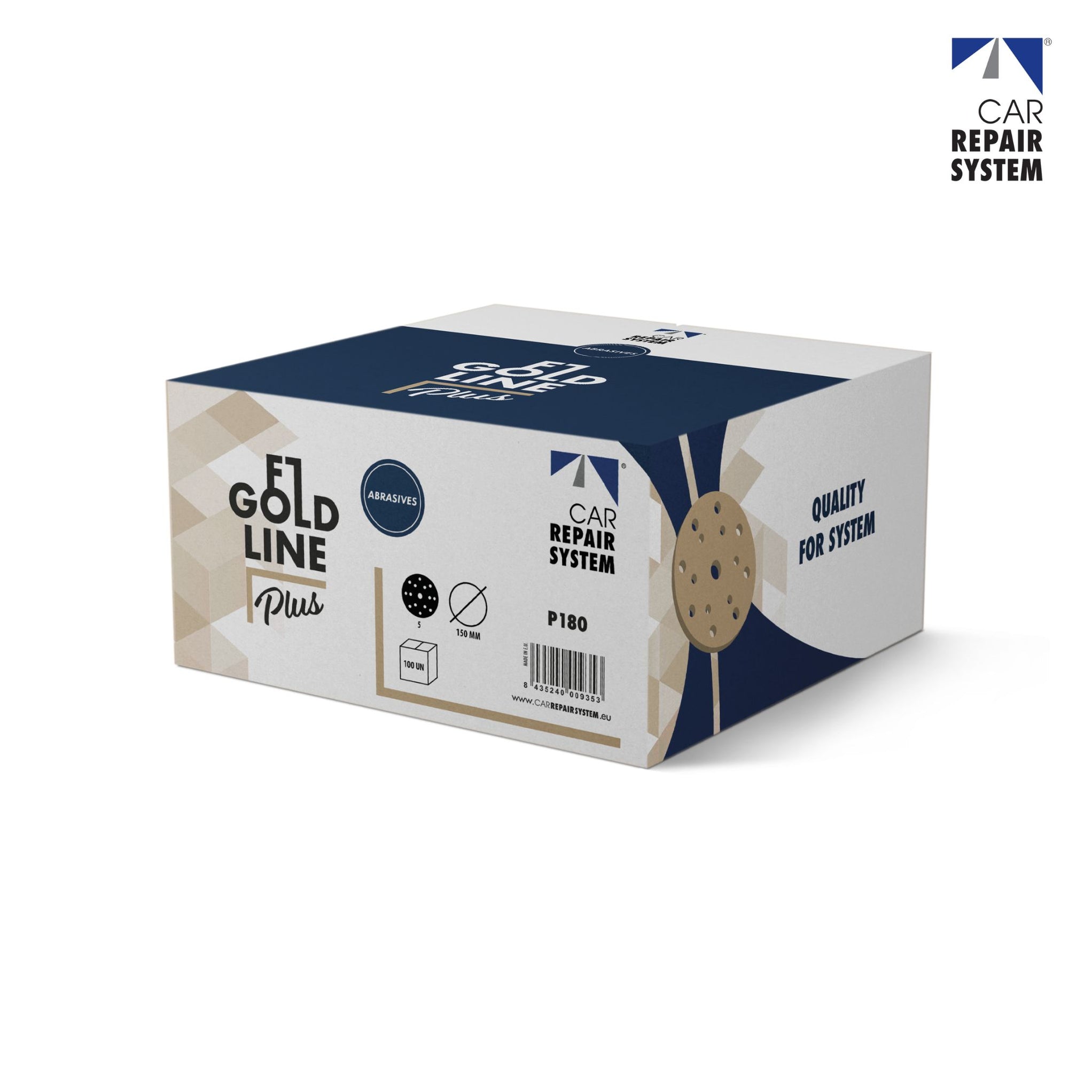 CRS F1 Gold Line + Disc 150mm (Box of 100) — Bodyshop360