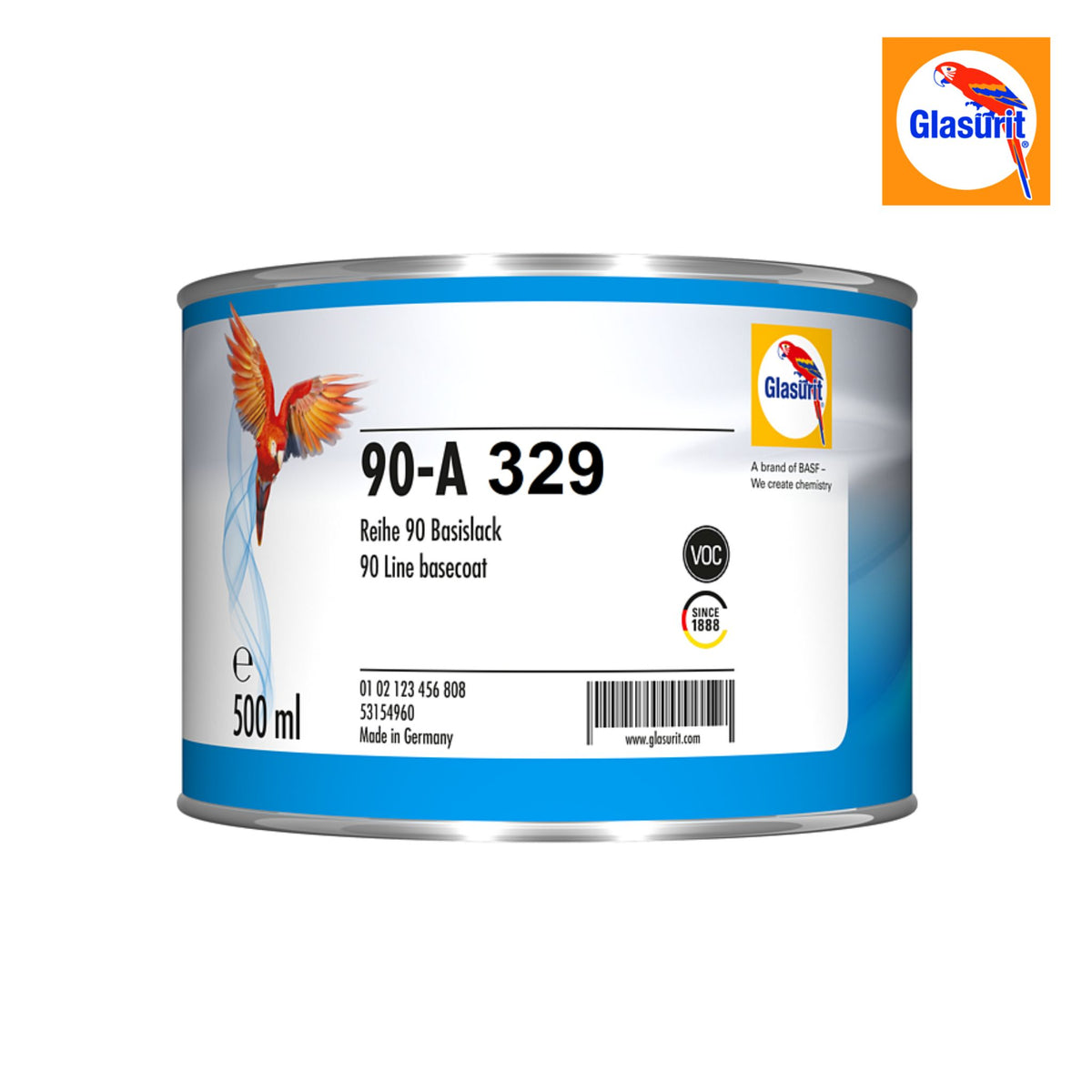 Glasurit 90-A 329 - Red - 0.5L — Bodyshop360