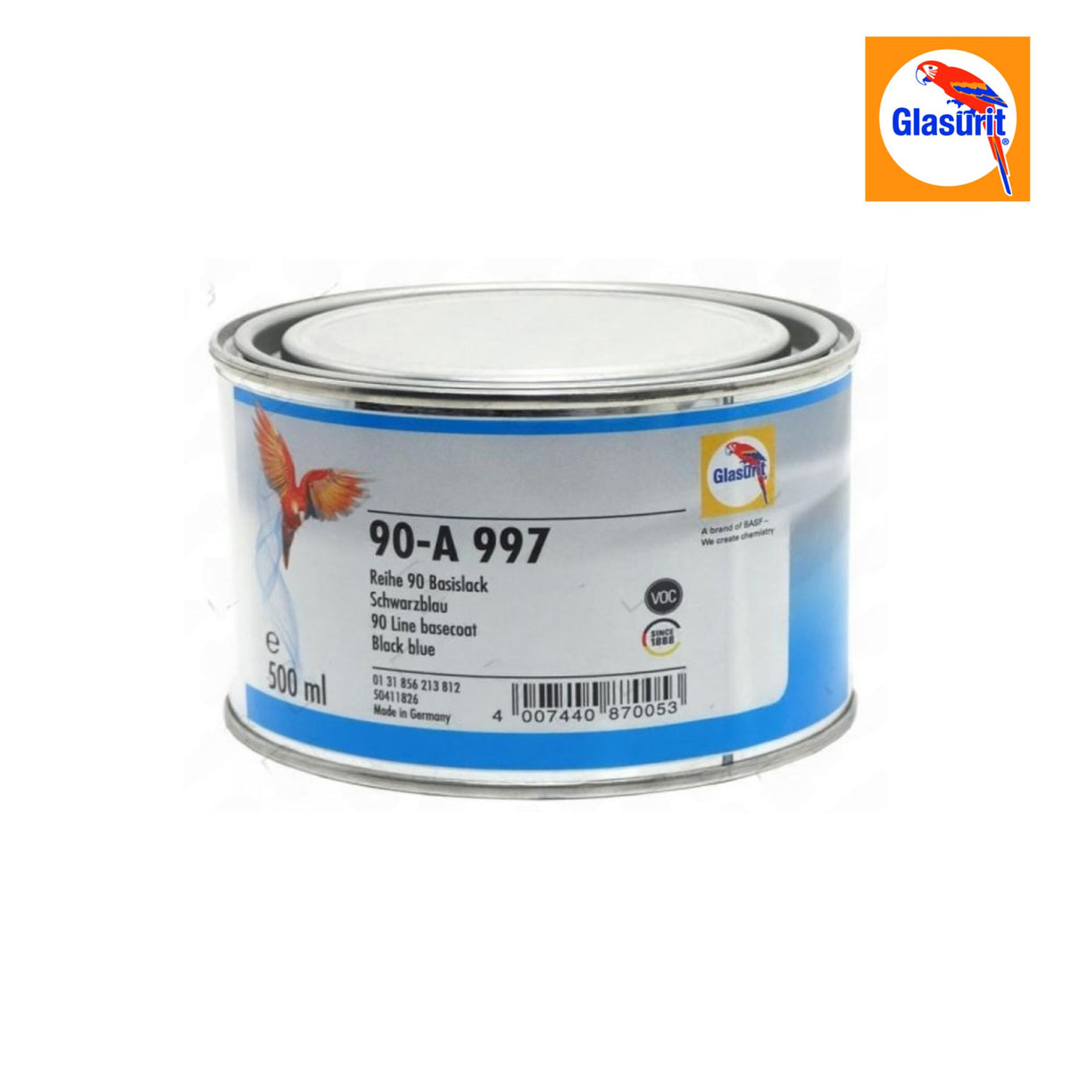 Glasurit 90-A 997 - Black Blue - 0.5L — Bodyshop360
