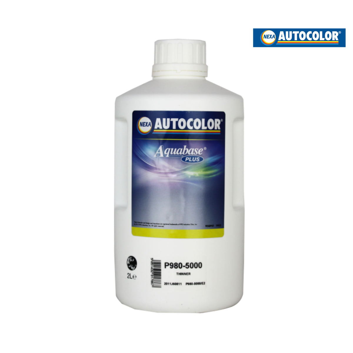 Nexa Autocolor P980-5000 Aquabase Plus Thinner - 2L — Bodyshop360