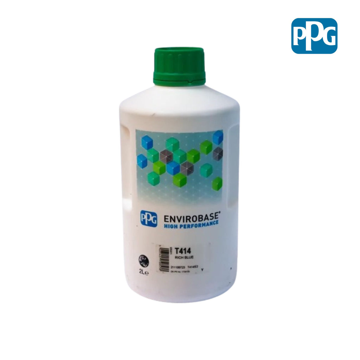 PPG T414 Envirobase Rich Blue - 2L — Bodyshop360