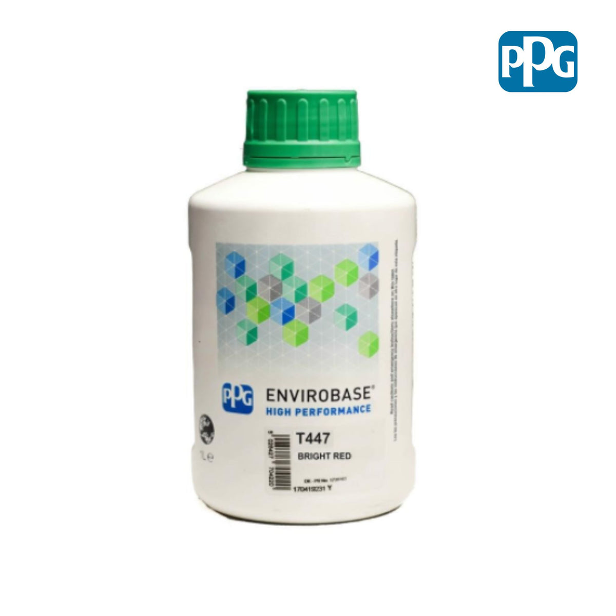 PPG T447 Envirobase HP Bright Red - 1L — Bodyshop360