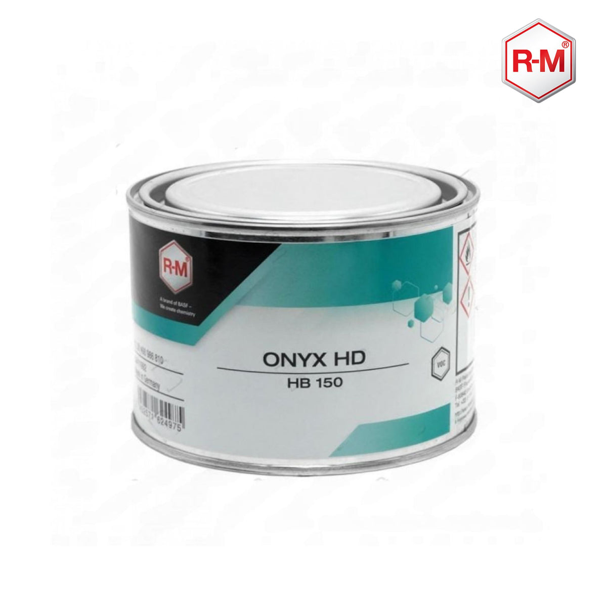 RM HB150 Onyx HD Medium Round Alu - 0.5L — Bodyshop360