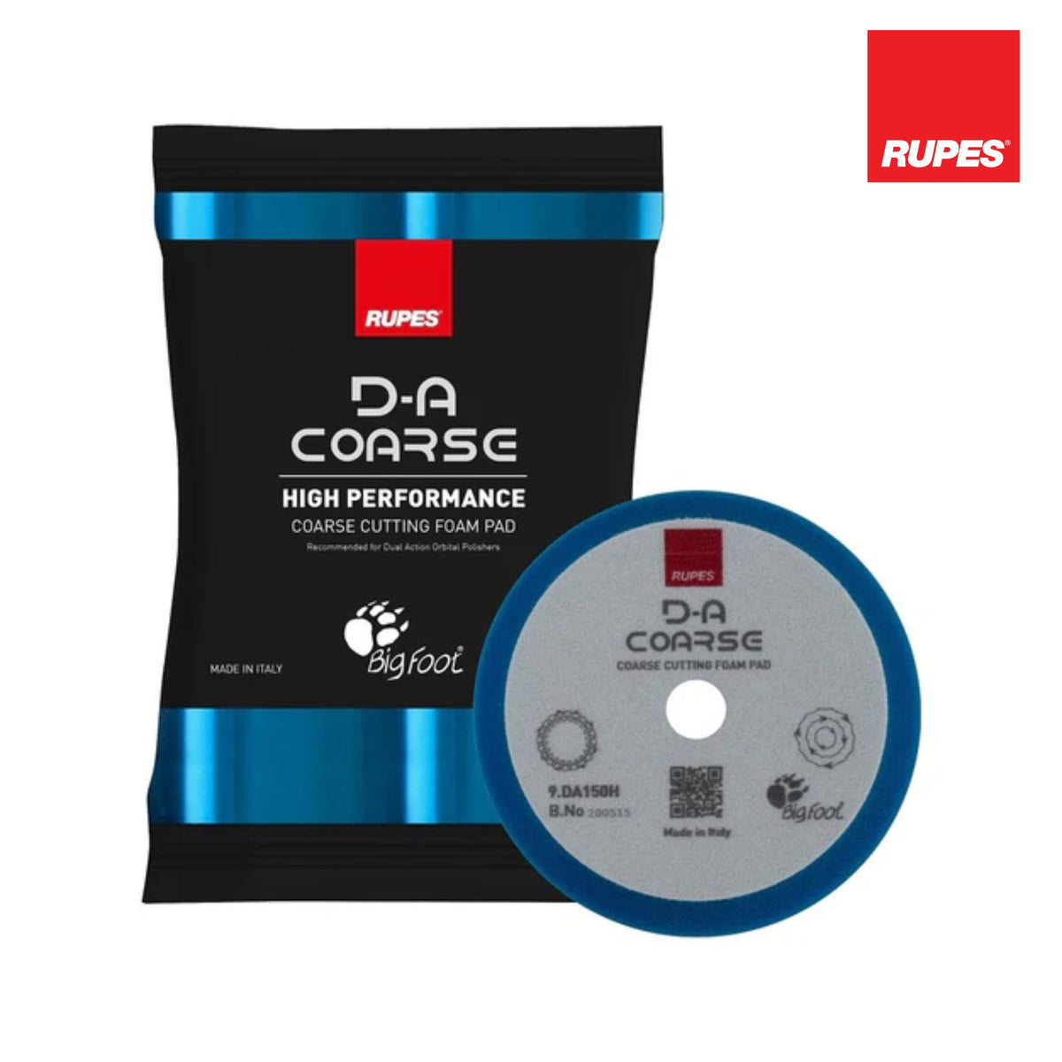 RUPES D-A Coarse Cutting Foam Pad — Bodyshop360